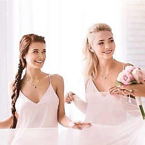 Pearl Necklace and Earring Set Silver,Pearl Jewelry Set for Women Simple,Single Pearl Set Jewelry for Women,Brial Pearl Necklaces Bridesmaid Jewelry Sets for Wedding/Prom Gifts