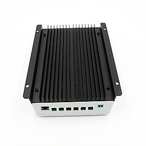 EPEVER 40A MPPT Solar Charge Controller 12V 24V Auto, 40 amp Negative Grounded Solar Charge Controller MPPT Max Input 100V, 520W/1040W for Lead-Acid, Lithium Batteries and Load Timer Setting