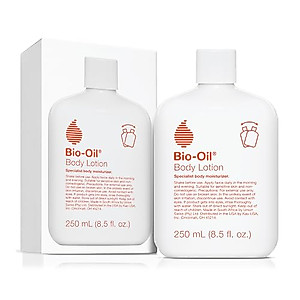 Bio-Oil Moisturizing Body Lotion for Dry Skin, Ultra-Lightweight High-Oil Hydration, with Jojoba/Rosehip/Shea Oil, and Hyaluronic Acid, 8.5 oz