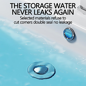 Sink Drain Strainer, Shower Drain Hair Catcher, Stainless Steel Floor Drain Filter, Pop Up Drain for Bathroom Sink Tub Bathtub Kitchen, Universal Replacement Sink Drain Stopper with Brass Filter(4pcs)