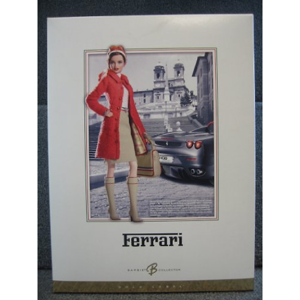 Barbie Ferrari Fashion Doll - Gold Label - 2006 Mattel