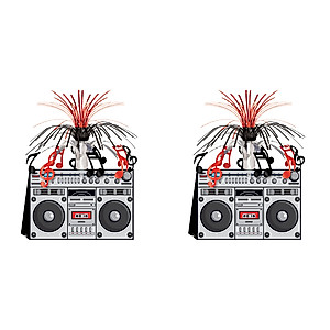 Beistle , 2 Piece Boom Box Centerpieces, 14''