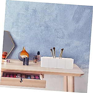 STOBAZA Plastic Storage Bin Small Storage Bin Small Plastic Storage Box Household Lipstick Organizer Key Storage Holder Multi-purpose Box Storage Basket Container Dressing Table Toiletries