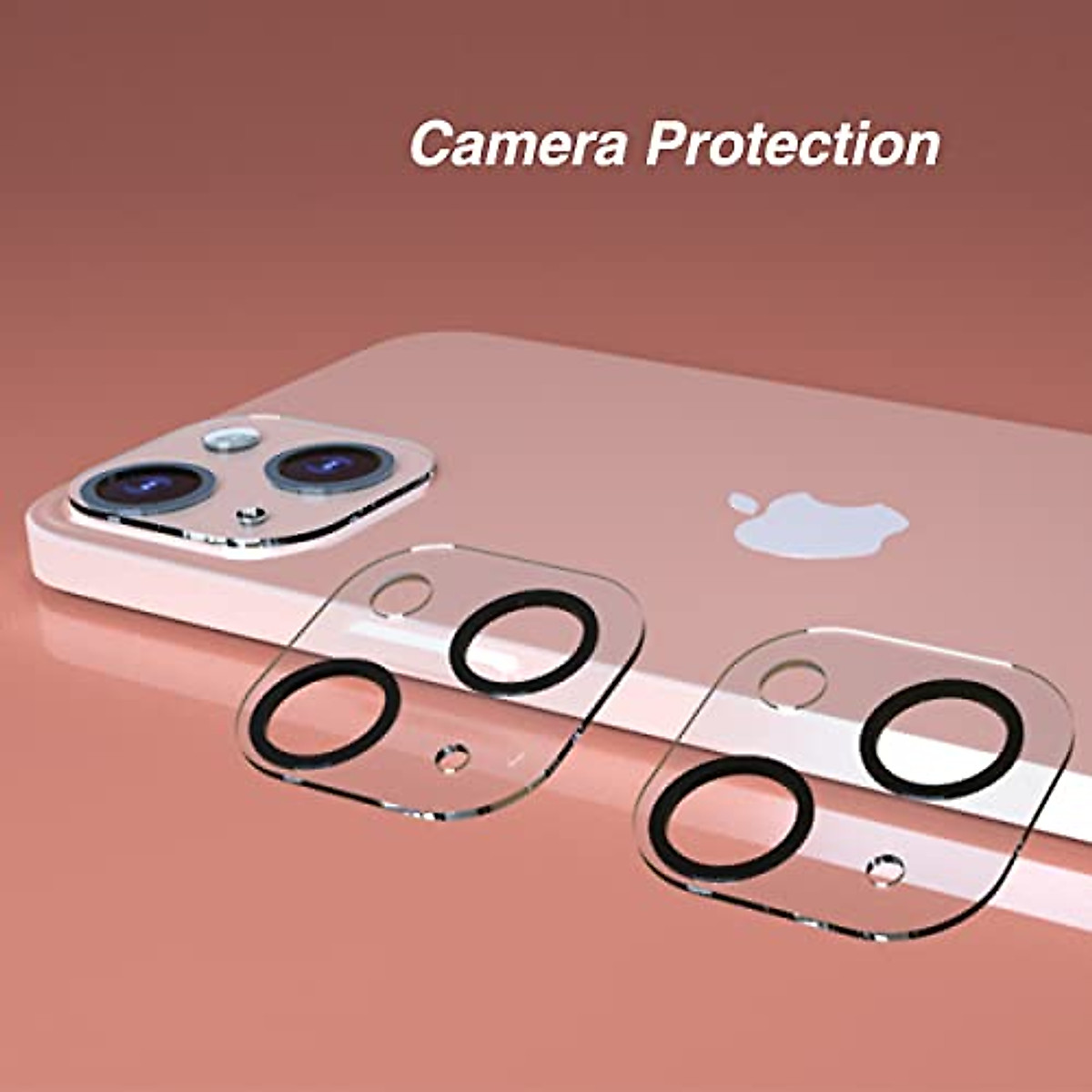 Ailun 3 Pack Camera Lens Protector for iPhone 14 6.1" ＆ iPhone 14 Plus 6.7",Tempered Glass,9H Hardness,Ultra HD,Anti-Scratch,Easy to Install,Case Friendly [Does not Affect Night Shots]