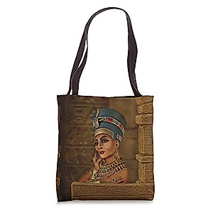 Nefertiti - Neferneferuaten the Egyptian Queen Tote Bag