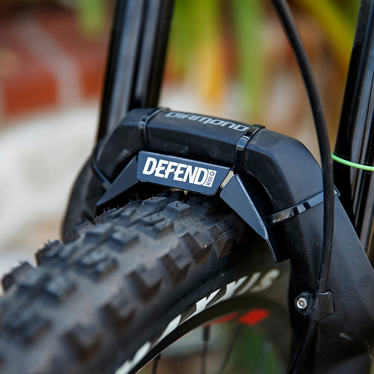 Defend Ride Mountain Bike Front Fender (Black) - Mud Guard 26'', 27.5'', 29'' MTB