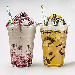 Hying 100PCS Easter Party Straws for Drinks Party Cold Drinks, Easter Egg Disposable Paper Drinking Straws for Juices Coffee Easter Party Supplies Decorations