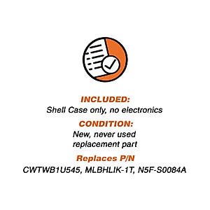 Key Fob Case Shell for Honda Accord Civic CR-V & More (Swap Your Original Blade)