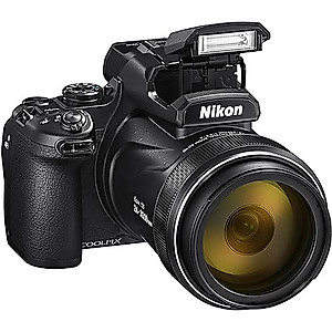 Nikon COOLPIX P1000 Digital Camera + 2pc 64GB Memory Cards + Filters + Case & More