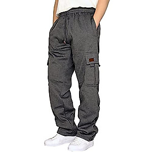 Qopobobo Cargo Pants for Men Baggy Men's Tactical Pants, Military Combat BDU/ACU Cargo Pants, Water Resistant Ripstop Work Pants, Hiking Outdoor Apparel Syle A1530