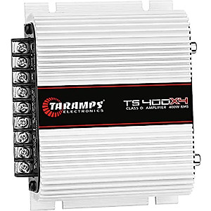 Taramps TS400X4 Full Range 2 Ohm 4 Channel 400W Class D Car Audio Amplifier
