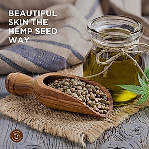 Hemp Seed Hand & Body Lotion, Nag Champa Scent - 16 Fl Oz - Soothe Dry Skin - Argan Oil, Hemp Seed Oil - Light, Non-Greasy Formula - Vegan & Cruelty Free