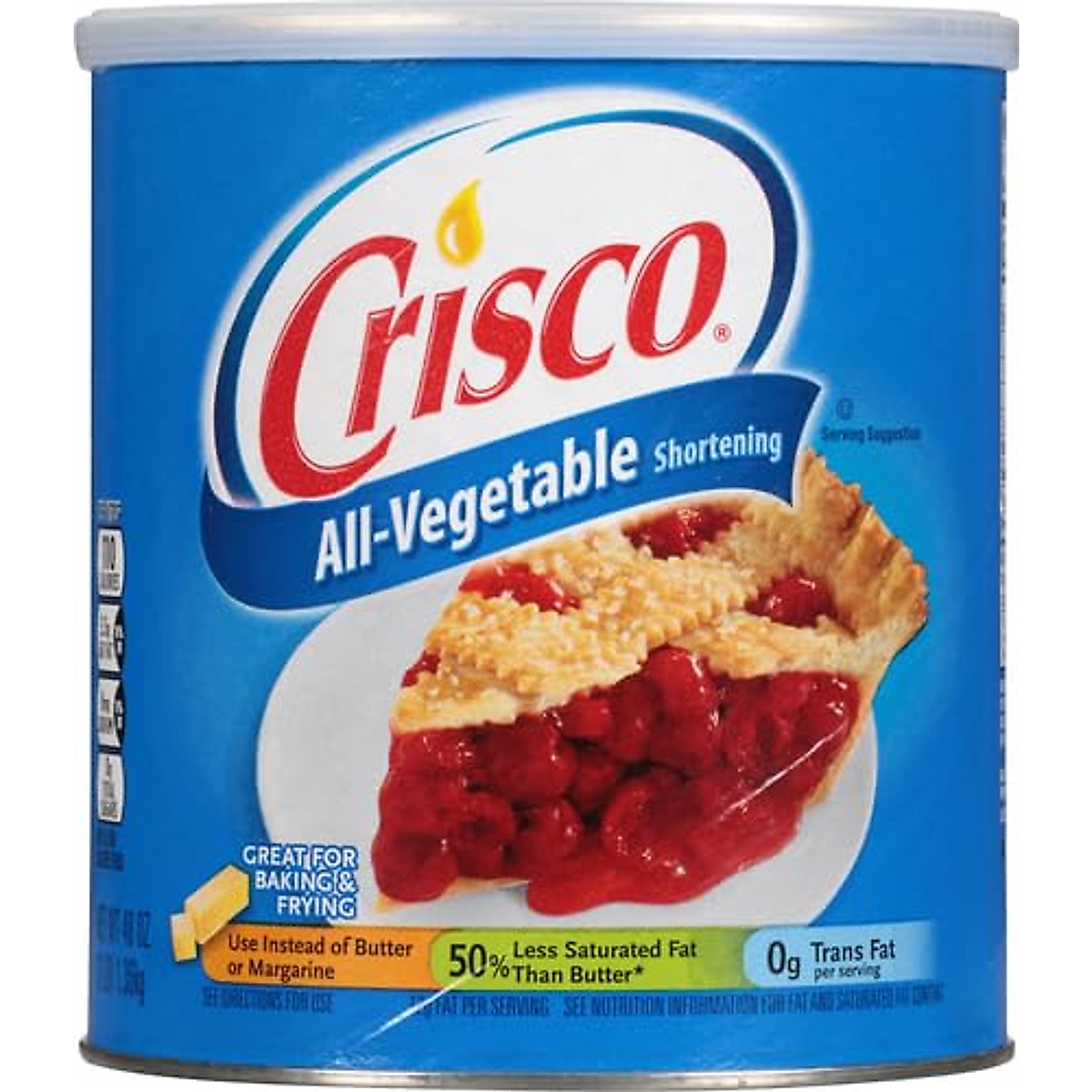 Crisco All-Vegetable Shortening, 48 Ounce
