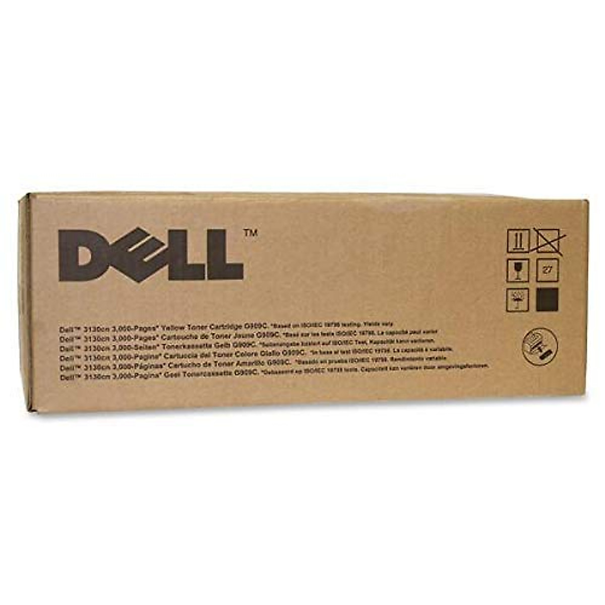 Dell G909C Yellow Toner Cartridge for Dell 3130CN Printer - New - G909C