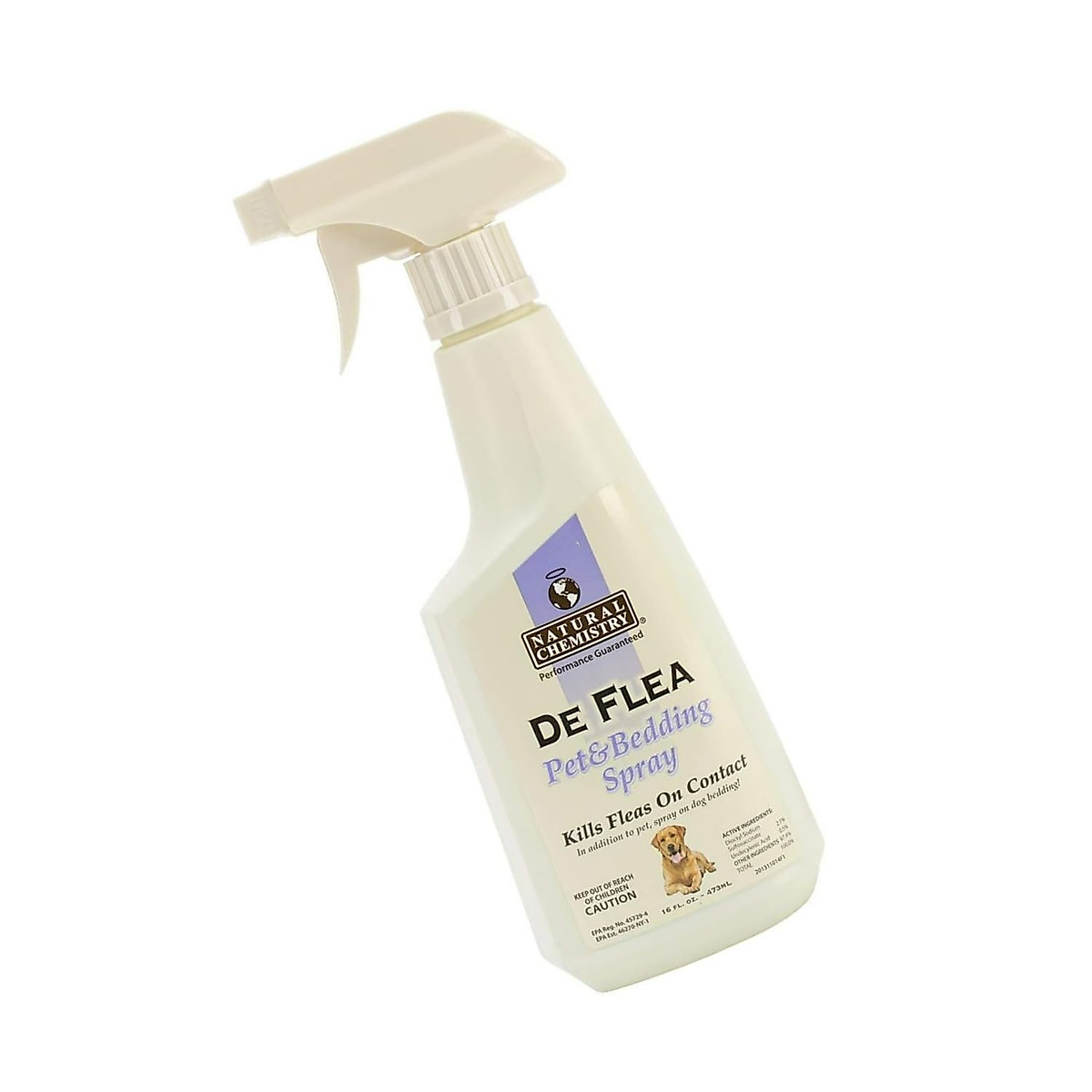 Natural Chemistry De Flea Pet and Petting Spray - 16.9 fl oz