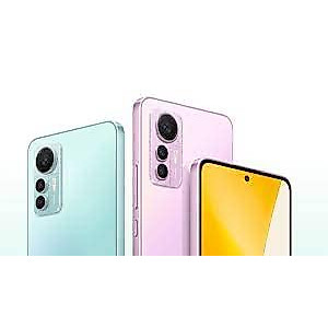 Xiaomi 12 Lite 5G + 4G LTE (256GB + 8GB) Global Version Unlocked 6.55" 108MP Triple Camera (Not for Verizon Boost At&T Cricket Straight) + (w/Fast Car 51W Charger Bundle) (Lite Green)