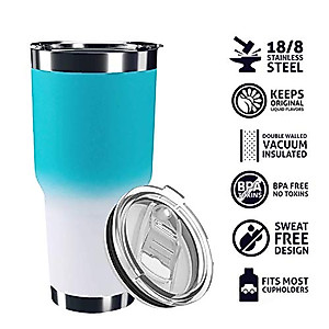 Haven Space Collections Travel Coffee Mug 20 Oz - Leak Proof Stainless Steel Tumbler - Insulated Coffee Mug