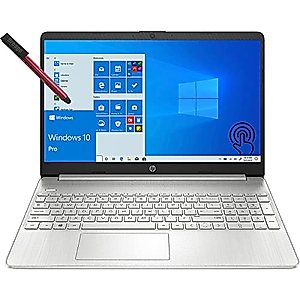 HP 15 15.6" FHD Touchscreen Windows 10 Pro Business Laptop Computer, AMD Ryzen 7 4700U Octa-Core Up to 4.1GHz (Beats i7-10510U), 64GB DDR4 RAM, 2TB PCIe SSD, AC WiFi, USB Type-C, 64GB Flash Stylus