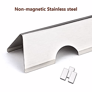 Uniflasy 66033 Stainless Steel Flavorizer Bars for Genesis II/LX 400, Genesis II E410, E435, S435 (2017 and Newer) Series Gas Grills 17 inch Heat Plates Flavor Bar for Weber 66796 66797