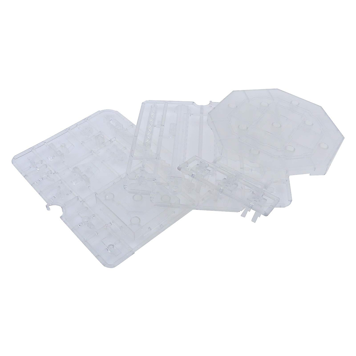 MY MIRONEY 2Pcs Clear Action Base Action Figure Stand Display Stand 1/100