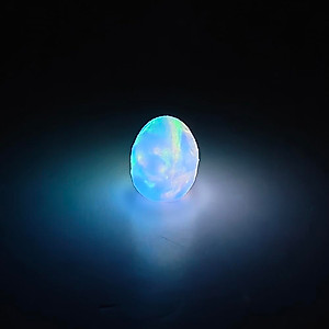 Alien Ovipositor Dildo Toy with Insertable Sex Toy Eggs, 5 Silicone Egg Toy Adult Sex Toy for Women, Pneumatic Inflatable Spawning Dildo Luminous Glow in The Dark - Small Luminous Egg