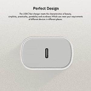 Suzunaus for iPhone Charging Block, 3-Pack 20W USB C Fast Charger Block for iPhone 14/14 Plus/14 Pro/14 Pro Max 13 12 11 SE XS XR X, PD USBC Charging Plug Cube Type C Wall Power Adapter Brick Box