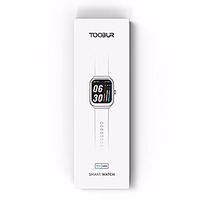 TOOBUR Smart Watch for Women Alexa Built-in, 1.95" Fitness Tracker with Answer/Make Calls, IP68 Waterproof/Blood Oxygen/Heart Rate/Sleep Tracker/100 Sport Modes, Fitness Watch Compatible Android iOS