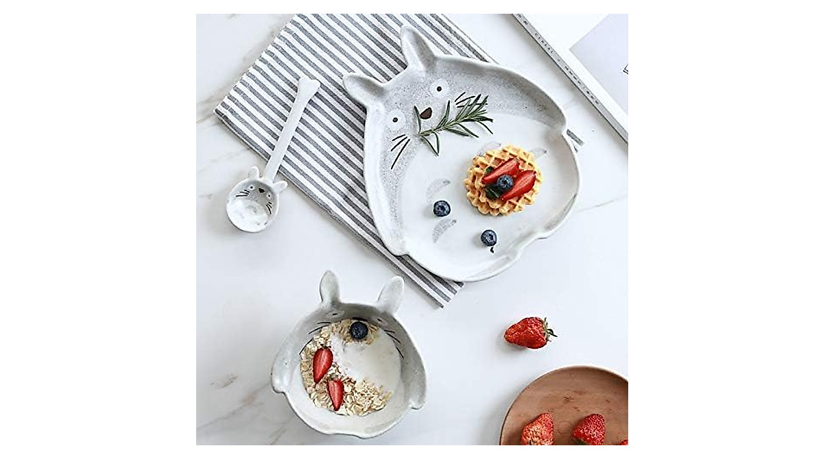 Anime Character Dinnerware Set for Kids
