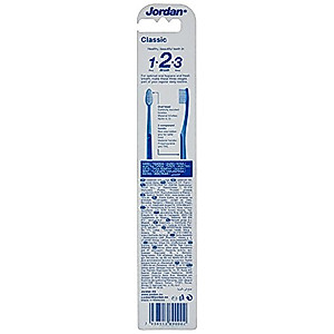 Jordan - Classic Hard toothbrushes, 2 Pieces