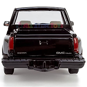 Motormax 1992 GMC Sierra GT Pickup Truck 1/24 Diecast Model Car Black 73204