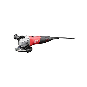 MILWAUKEE'S 6130-33 7 Amp 4-1/2" Small Angle Grinder, Red