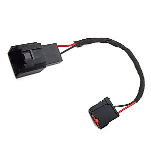 DEVMO Power Adapter Harness Compatible with 2015 Ford C-MAX Edge Expedition Explorer F-150 Fiesta Flex Transit SYNC 2 to SYNC 3 Support A-pple Carplay (GEN 1) USB Media Hub Black and Red