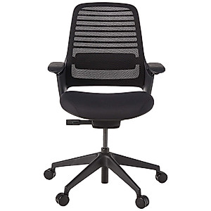 Steelcase Series 1 Office Chair, Carpet Casters, Black
