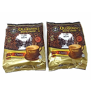 OLD TOWN 3 in 1 Classic White Coffee, 21.2 Ounce (2 Pack)
