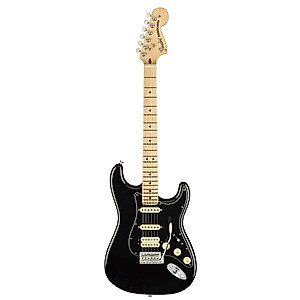 Fender American Performer Stratocaster HSS - Black with Maple Fingerboard