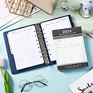 2023-2024 Planner Refills - Planner Refills 2023-2024, 2023-2024 Weekly & Monthly Planner Refills, 2023-2024 Planner Inserts, A5 Planner Refills, A5 Planner Inserts, 5-1/2" x 8-1/4", Jul.2023 -