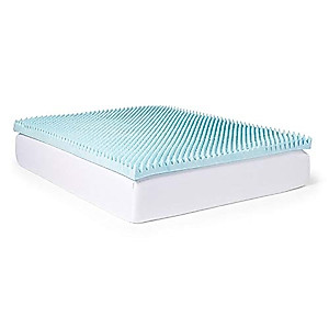 Slumber Solutions Highloft 4-inch Textured Gel Memory Foam Mattress Topper Twin
