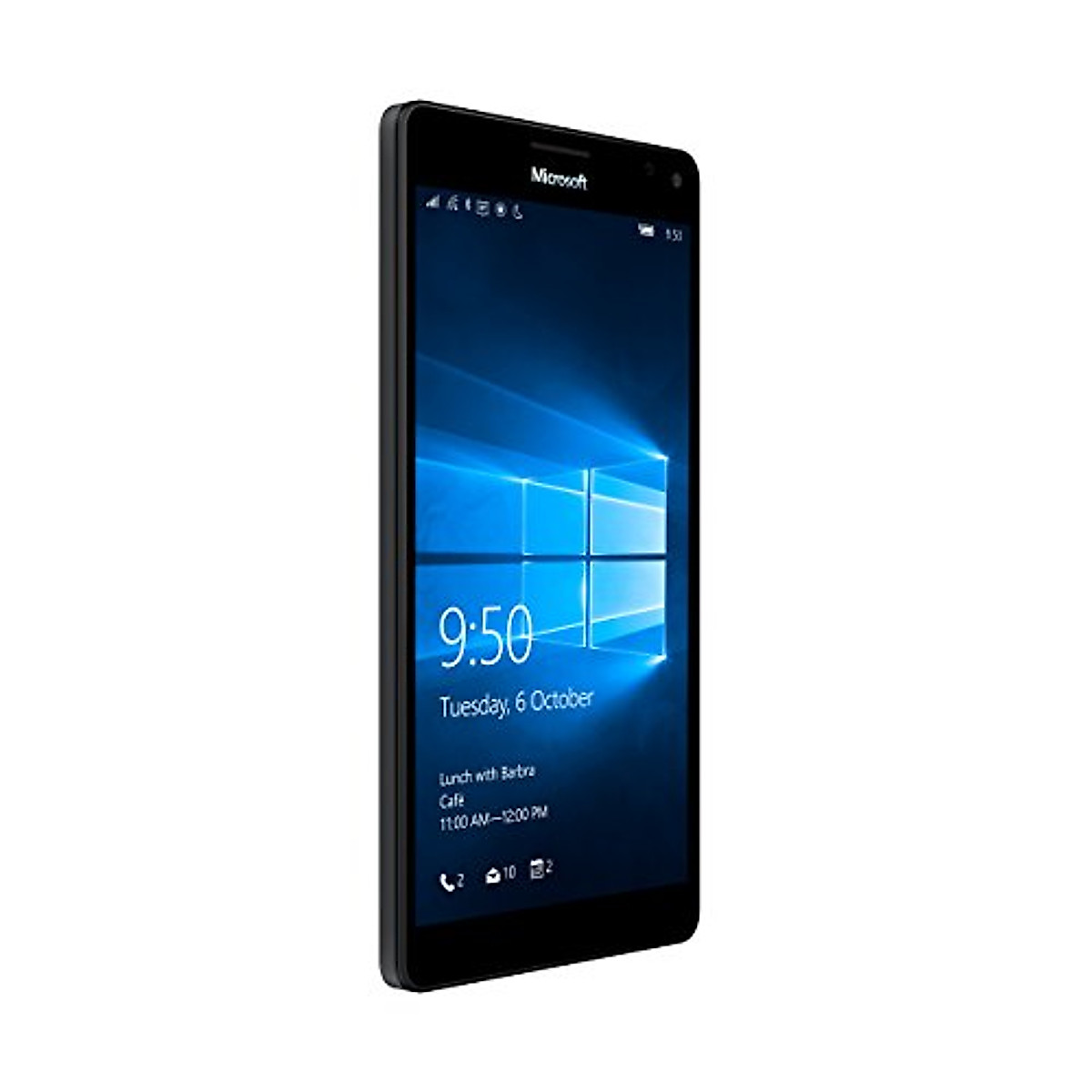 Microsoft Lumia 950 XL 32GB Factory Unlocked 4G/LTE - International Version with No Warranty (Black)