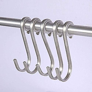Towel Rack 304 Stainless Steel Bath Towel Rack Simple with Hook Kitchen Bathroom Rack Silver 23.8X60X14cm