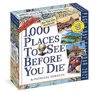 1,000 Places to See Before You Die Page-A-Day Calendar 2023: A Year of Travel