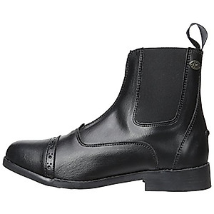Equistar - Ladies' Zip Paddock Boot (All Weather) (Ladies 8/Black) 8 Black