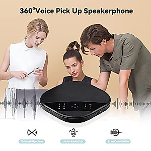 Tenveo Group All-in-One Video Audio Conference Room Camera System 3X Optical Zoom USB PTZ Conferencing Camera Speakerphone Supports Skype Zoom Teams OBS Windows Mac for Business Meeting