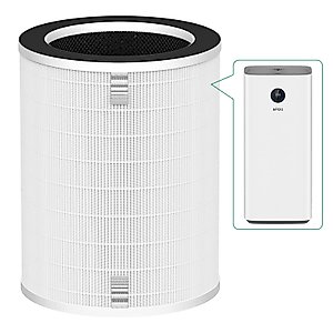 Afloia Air Purifier Original Replacement Filter, Compatible with COLIN Air Purifier, 360° 3-Stage Filtration, Filters for Pets Dander Smoke Dust Hair