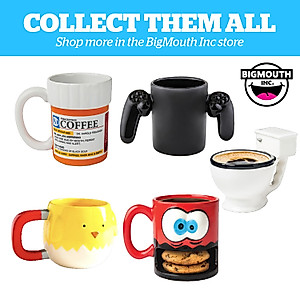 BigMouth Inc. The Original Toilet Mug - Novelty Coffee Mug - Hilarious 12 oz Ceramic Coffee Cup – Perfect for Home or Office, Makes a Great Gag Gift for All Ages