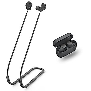 smaate Anti-Lost Strap Compatible with Jabra Elite 3 Wireless Earbuds, Soft Silicone Cord for Anti-Falling During Sports