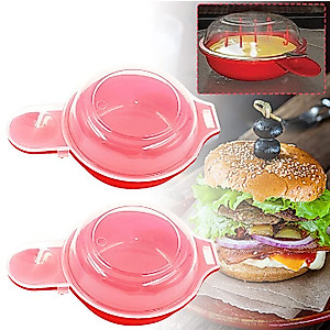 Liusm Microwave Egg Muffin Breakfast Sandwich Cooker For Make Egg in 1 Minute