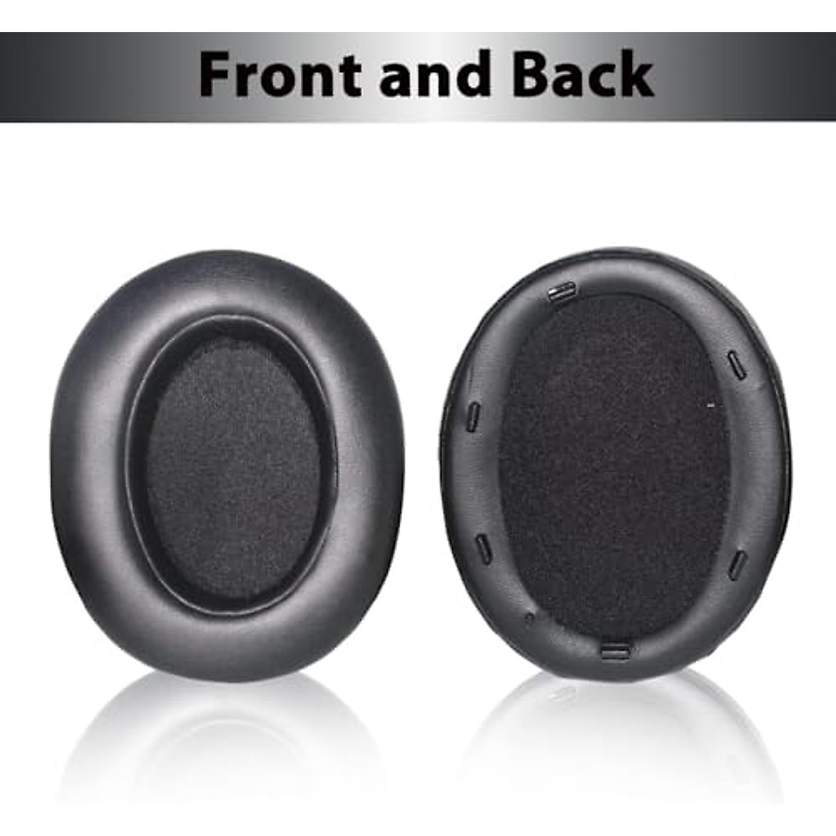 WH-XB910N Replacement Earpads Ear Cushions with Net and Buckle,Noise Canceling Headset Cover Earmuff Repair Parts for Sony WH-XB910N Over-Ear Wired&Wireless Headphone(Black)