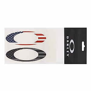 Oakley Sticker Pack Round, USA/Small