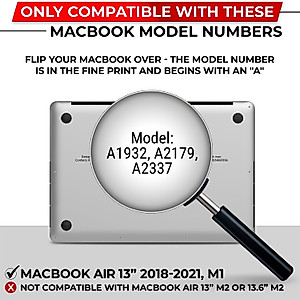 SightPro Magnetic Privacy Screen for MacBook Air 13 Inch (2018, 2019, 2020, 2021, M1) Removable Laptop Privacy Filter Shield and Protector