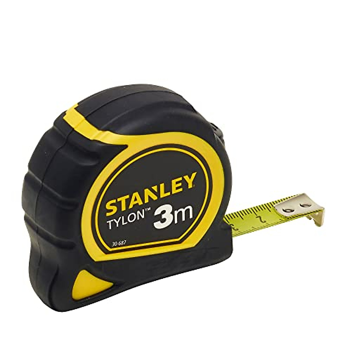 Stanley 0-30-687" Tylon Tape Measure, Black/Yellow, 3 m/12.7 mm